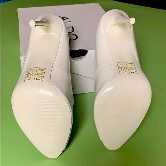 Aldo | Shoes | Nwt Aldo Stella White Stiletto | Poshmark